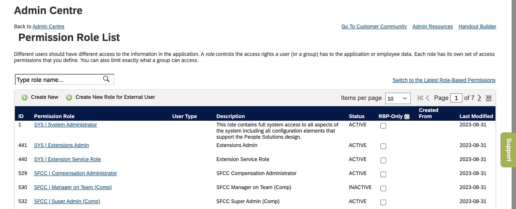 SuccessFactors: Introduction to Role-Based Permissions